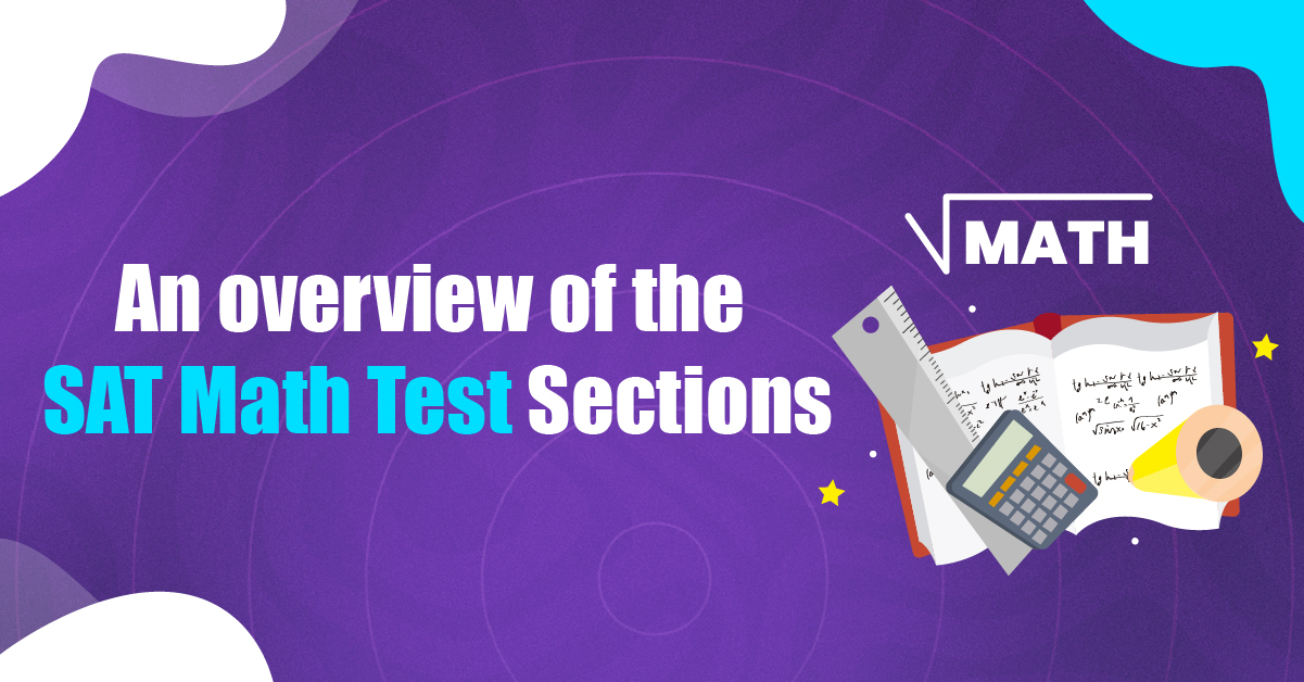 An overview of the SAT Math Test Sections - 2025