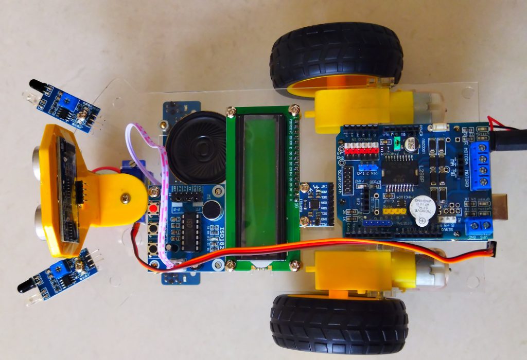 Components of a Robotics Learning Kit